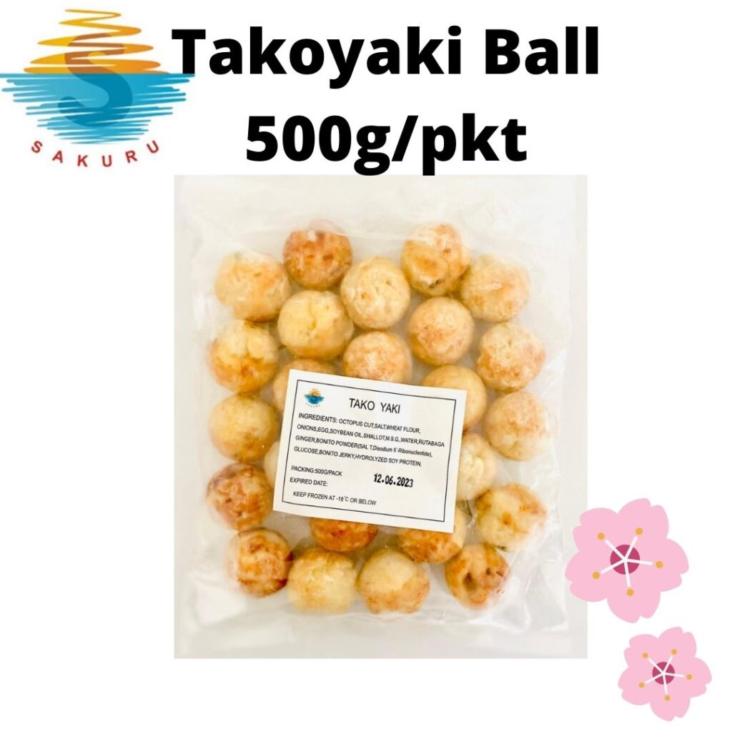 Takoyaki Ball 500g/pkt | Sakuru Japanese Mart